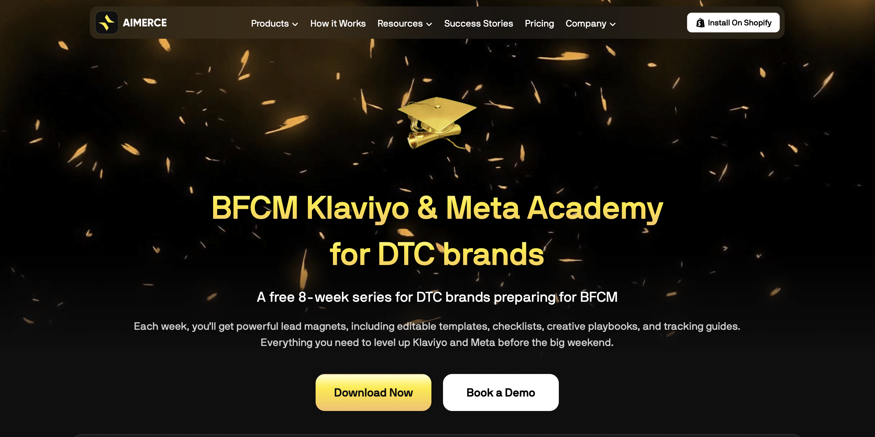 Aimerce BFCM Klaviyo & Meta